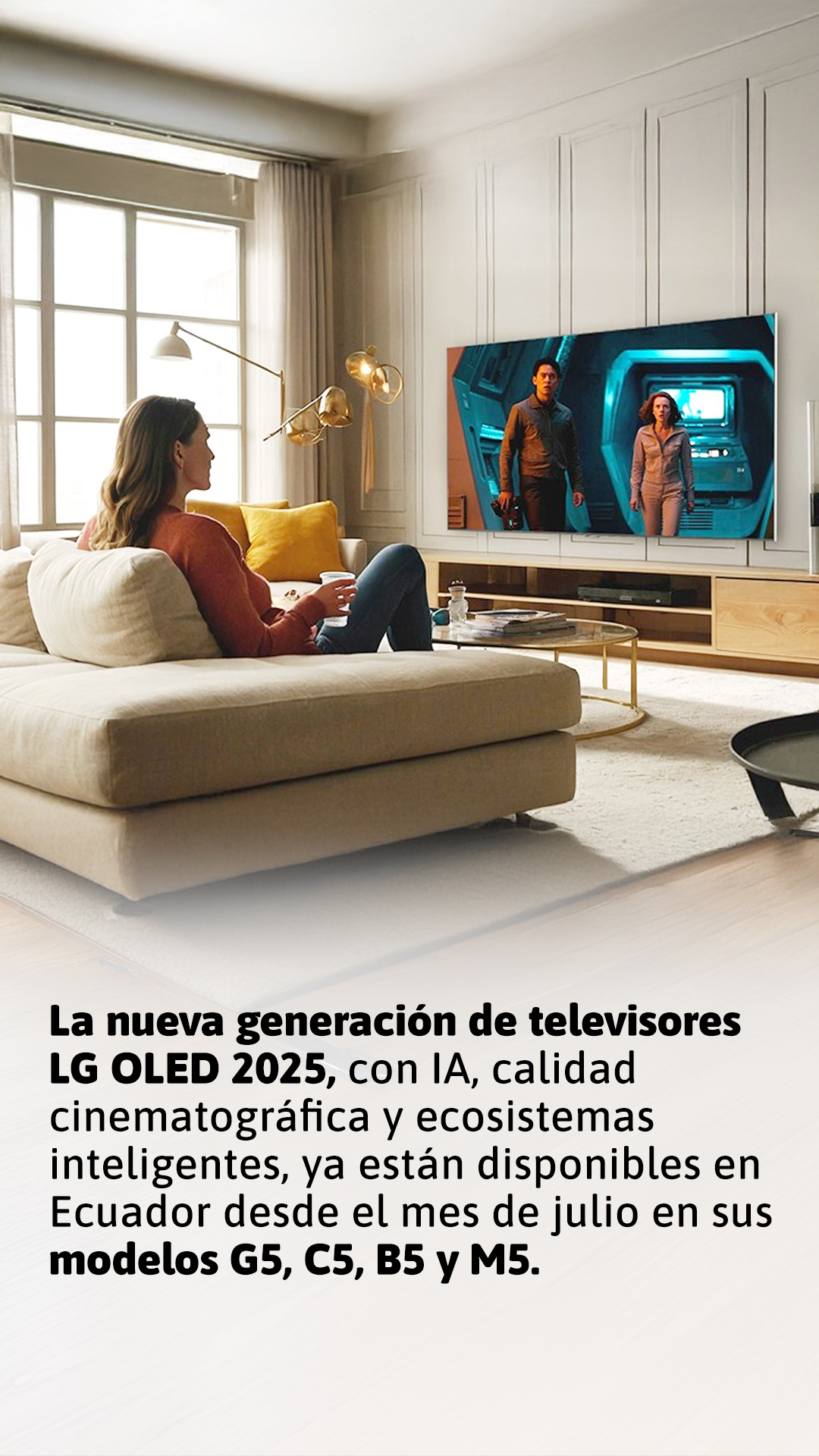 LG lanza en Ecuador sus nuevos televisores OLED 2025